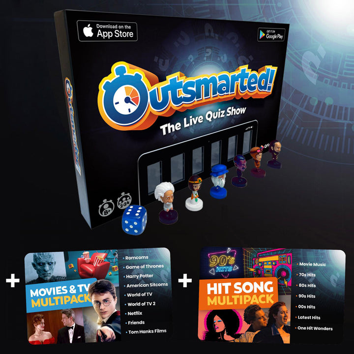 Outsmarted! - The Live Quiz Show board game – OUTSMARTED
