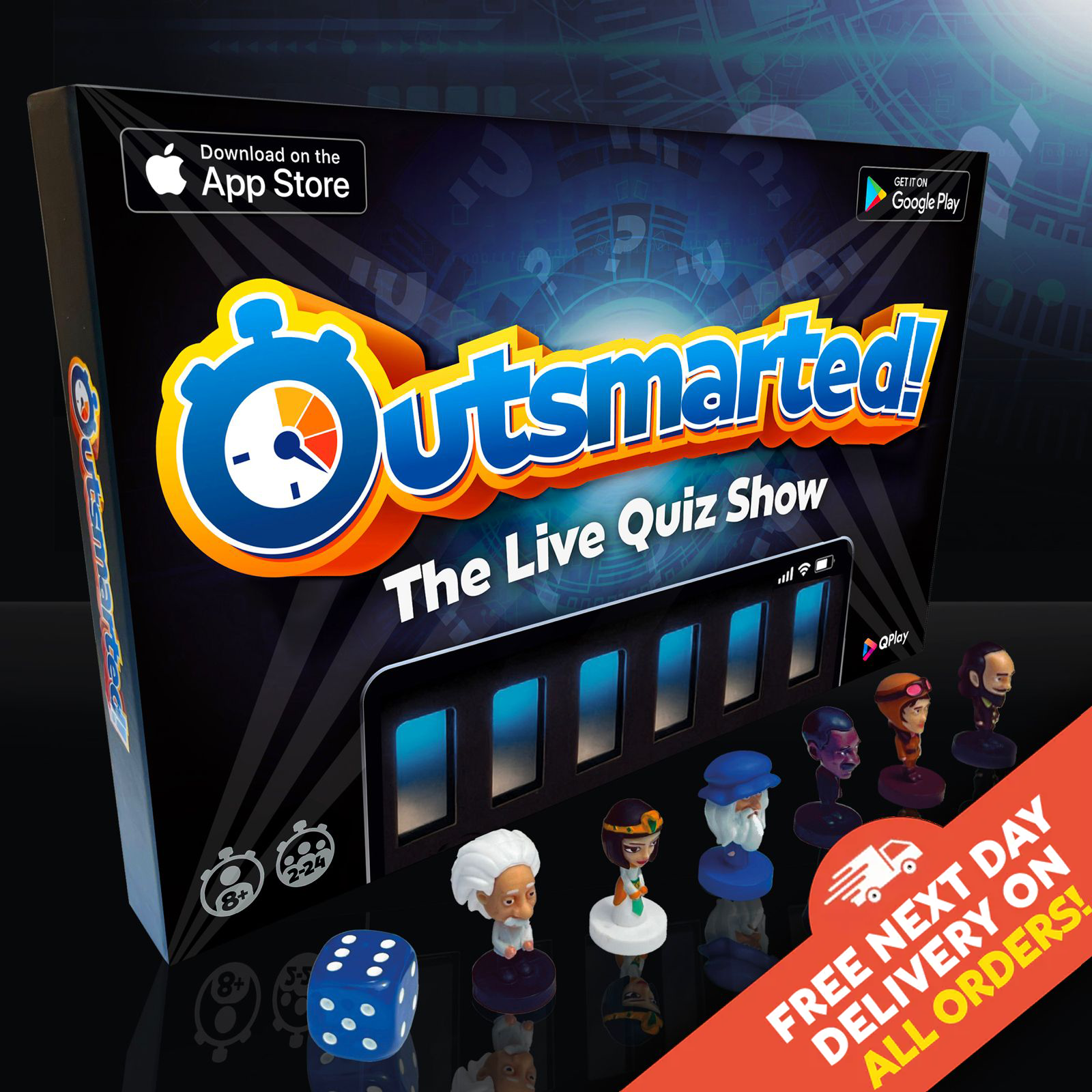 Outsmarted! - The Live Quiz Show board game – OUTSMARTED